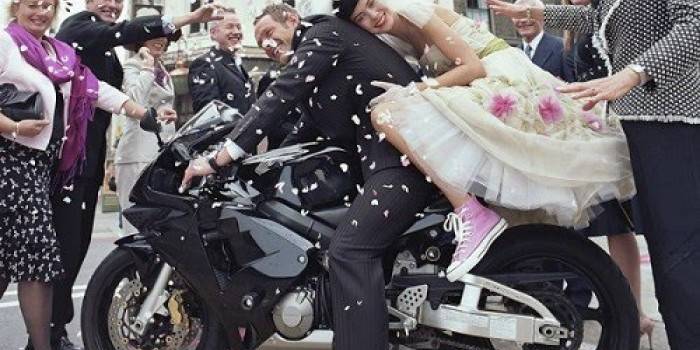 Married in Motorcycle in Venice - Brilliant Wedding Venice