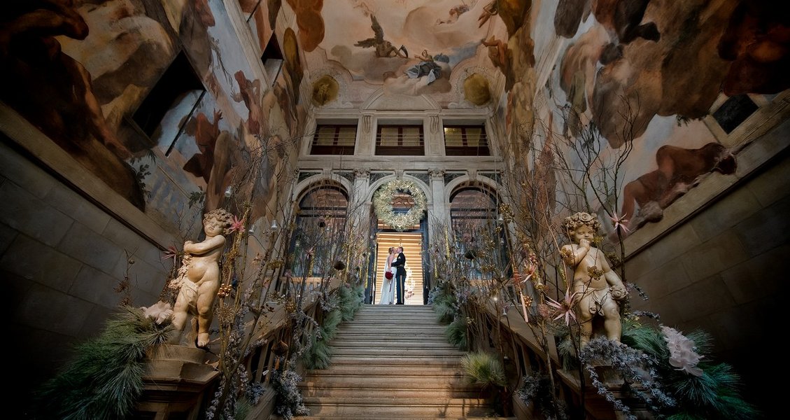 Romantic Winter Wedding in Venice, Italy