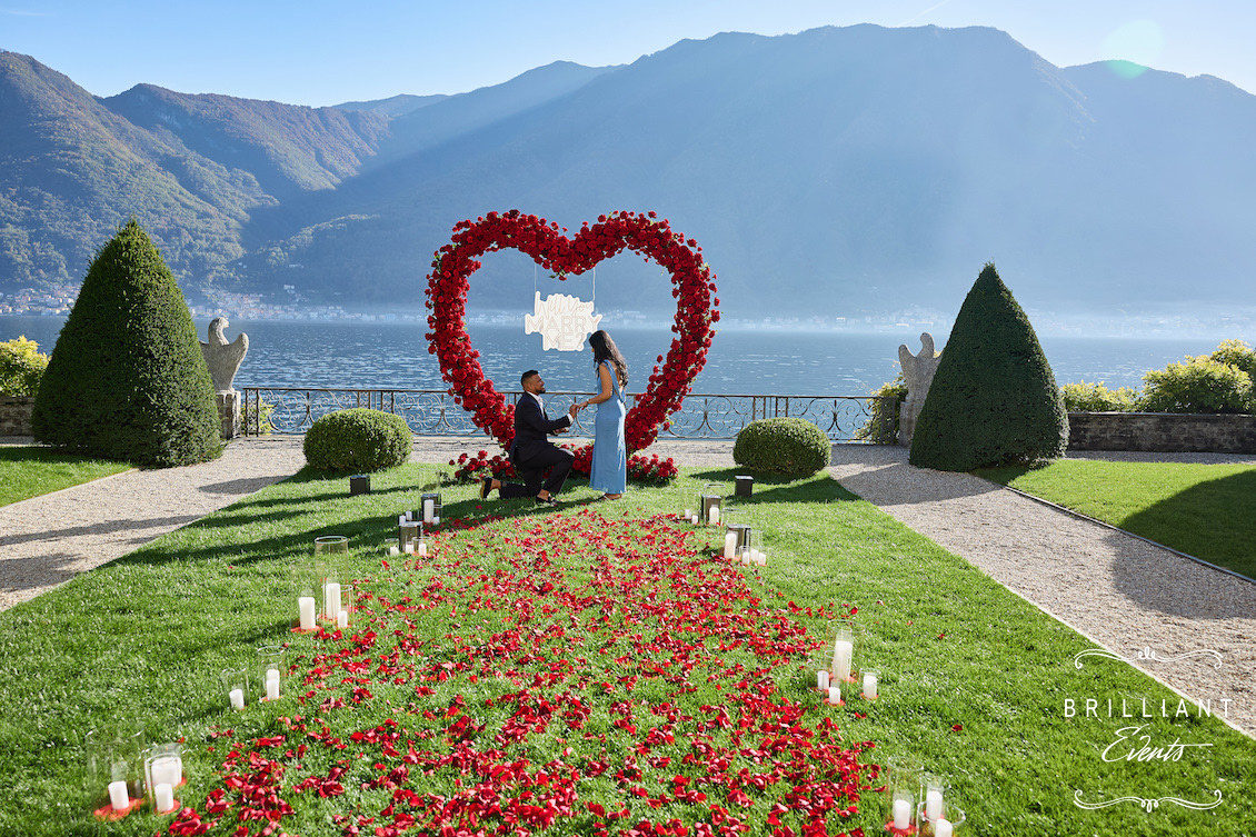 Top 8 wedding proposal spots at Lake Como, Italy