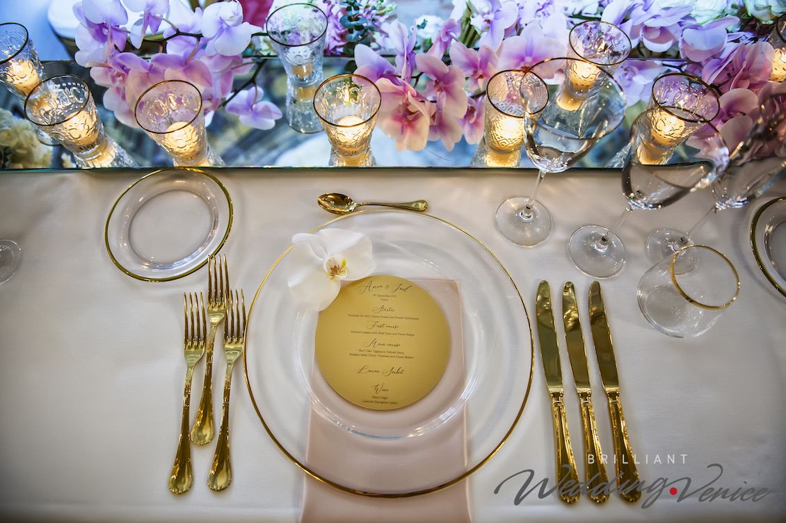 The marvellous wedding in Venice in a historical Venetian Palazzo