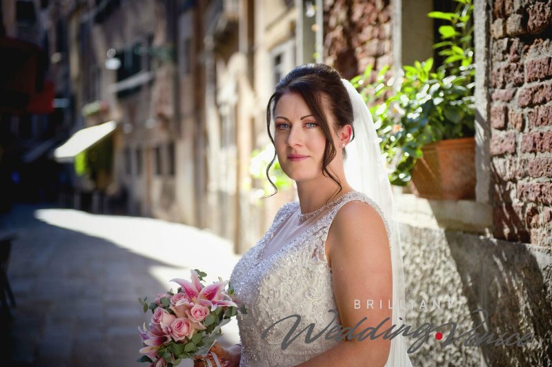 Catholic wedding in the crypt of St. Mark's Basilica