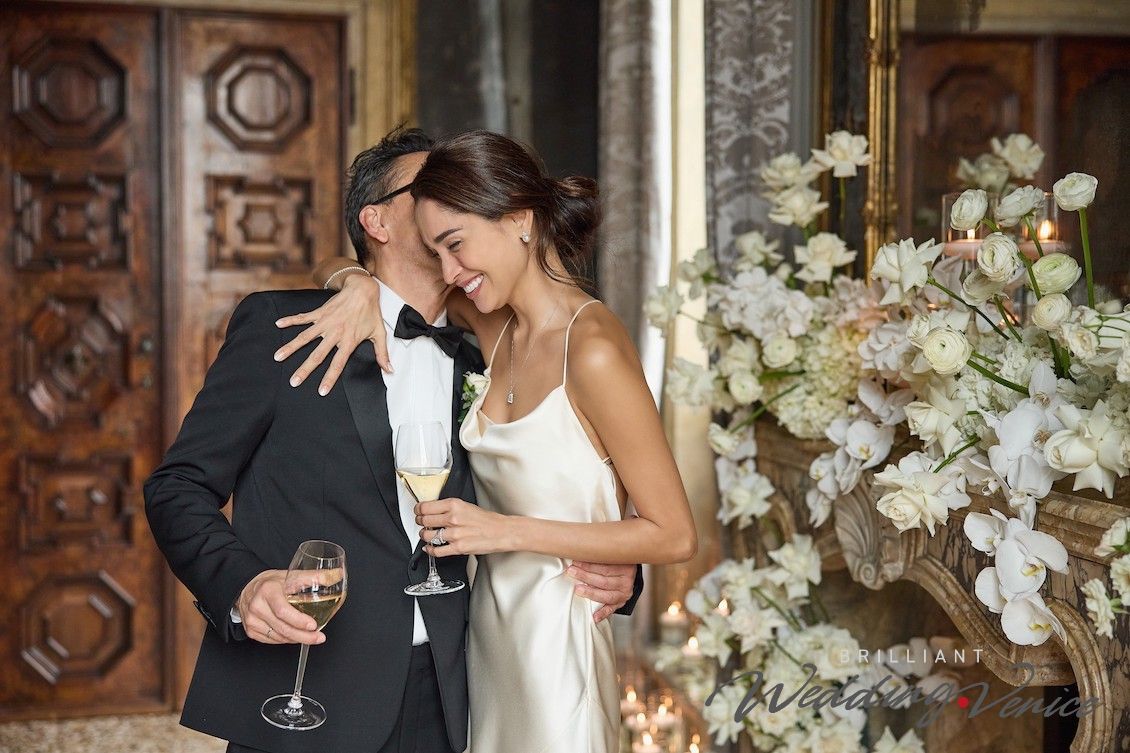 Romantic Elopement at Hotel Aman in Venice, Italy